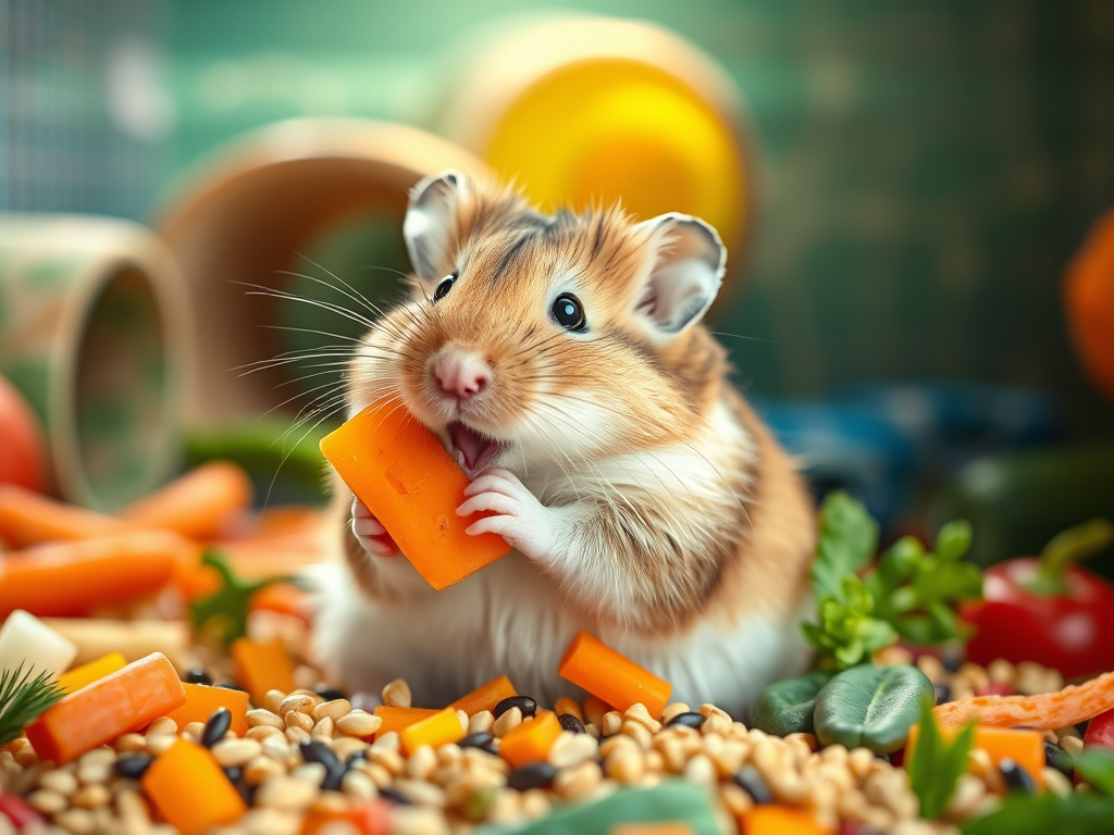Que mange un hamster ? Guide complet de son alimentation – L’arche de Milie